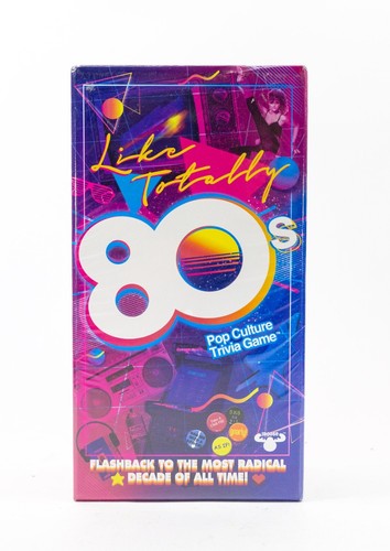 Like Totally 80's Pop Culture Trivia Game Fun Flashback New & Sealed | eBay