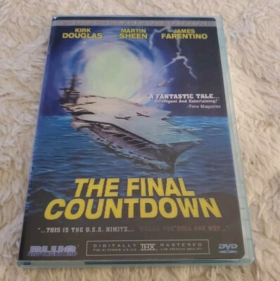 THE FINAL COUNTDOWN DVD Blue Underground ACTION Kirk Douglas MARTIN SHEEN 2004 827058200493| eBay