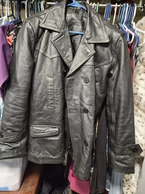 Leather Jacket infinity XS | eBay