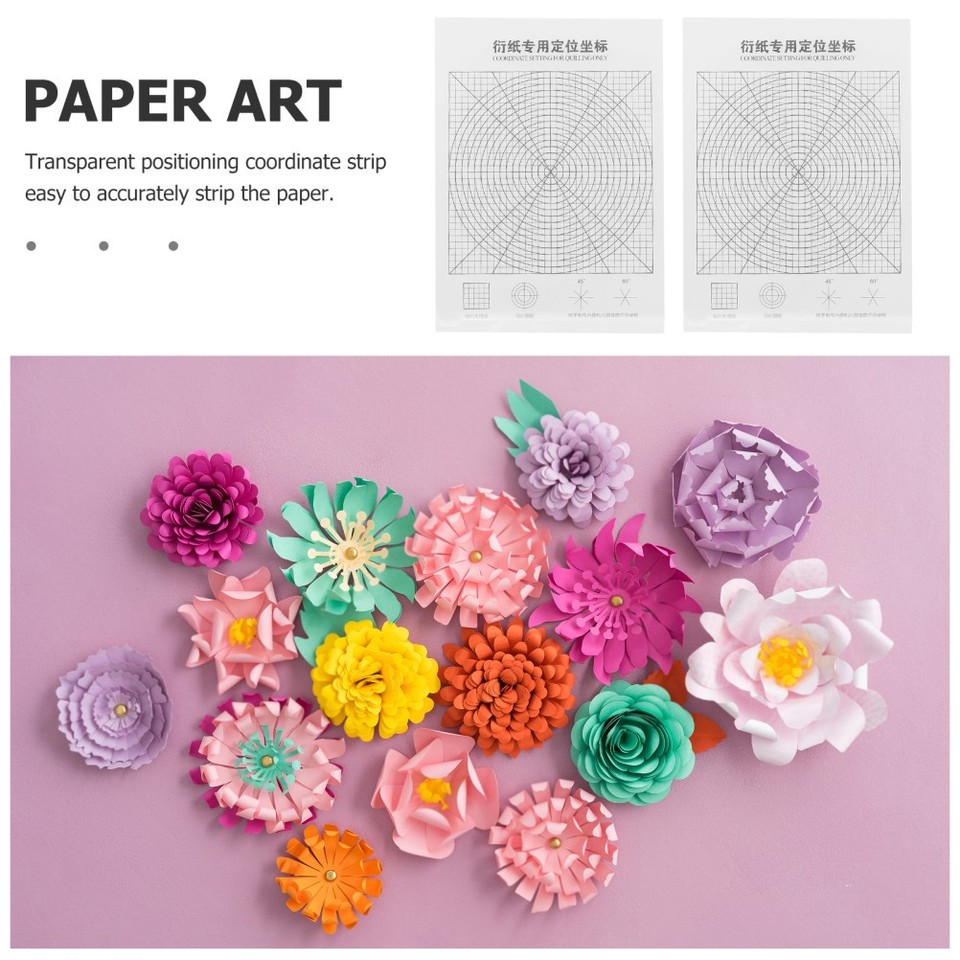 2pcs Paper Quilling Tools Paper Strips Quilling Tool Paper Positioning ...