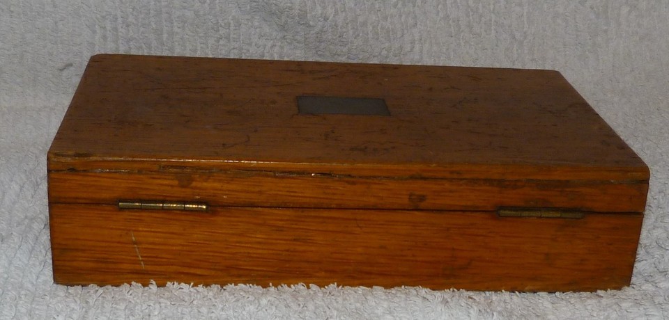 Vintage Draughtsmans Drawing/Compass Set in Wooden Box not a full set ...