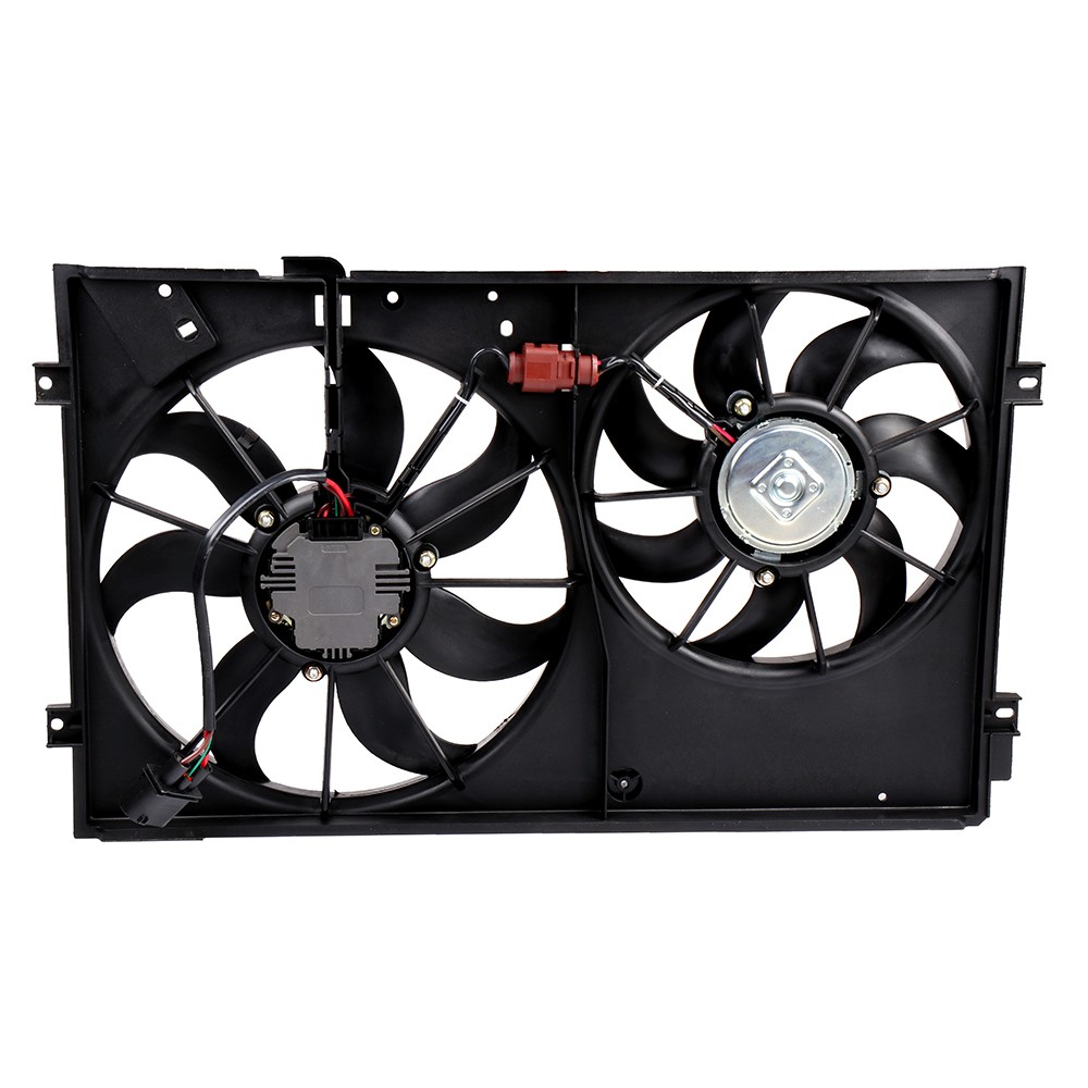 Radiator and Dual Cooling Fan Assembly Electric For 2012-2014 ...