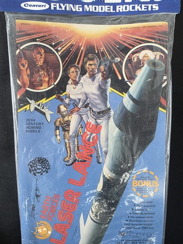 Centuri Vintage Model Rockets Buck Rogers Rocket Kits | eBay