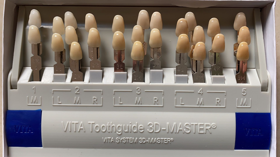 VITA Resin Dental Toothguide 3D Master 29 Colors With Bleached Shade ...