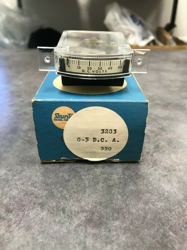 Shurite Panel Meter 0-5ADC 3203 | eBay