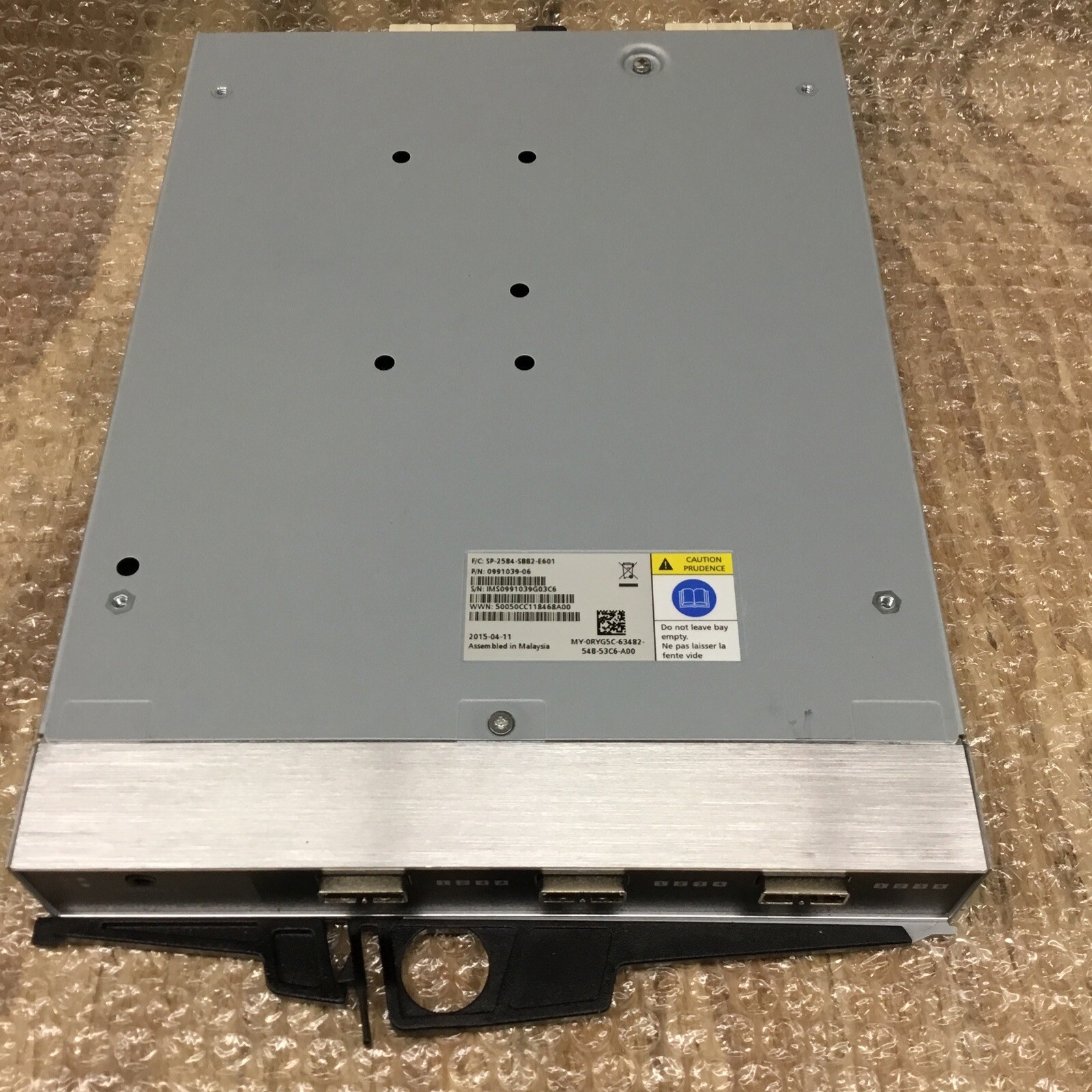 RYG5C Dell Compellent SC280 6Gbps 3-Port SAS Controller 0RYG5C 0991039 ...