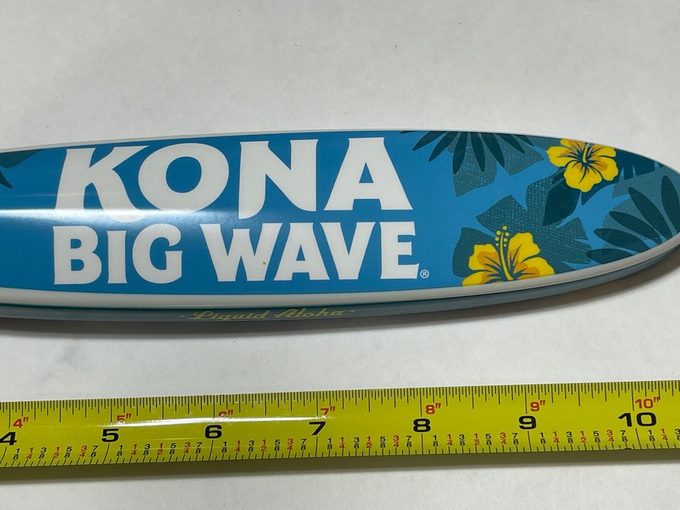 Kona Big Wave Surfboard Hawaii Tall Beer Tap Handle Liquid Aloha NEW | eBay