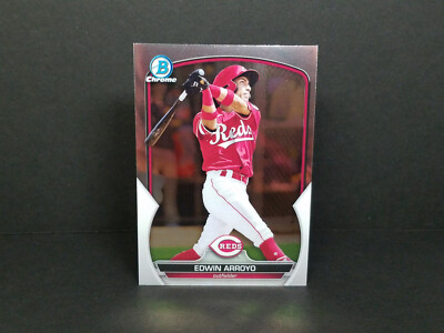 2023 Bowman #BCP-66 Edwin Arroyo, Cincinnati Reds - Chrome Prospects ...