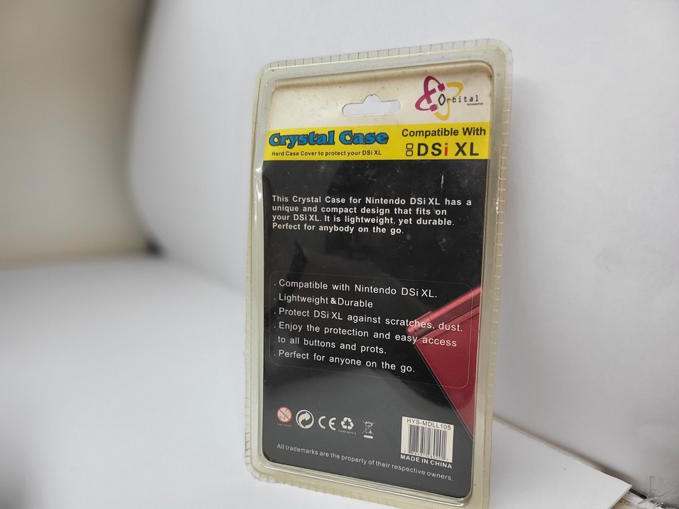 NEW Transparent Clear Shell Case for Original First Nintendo DSi XL ...