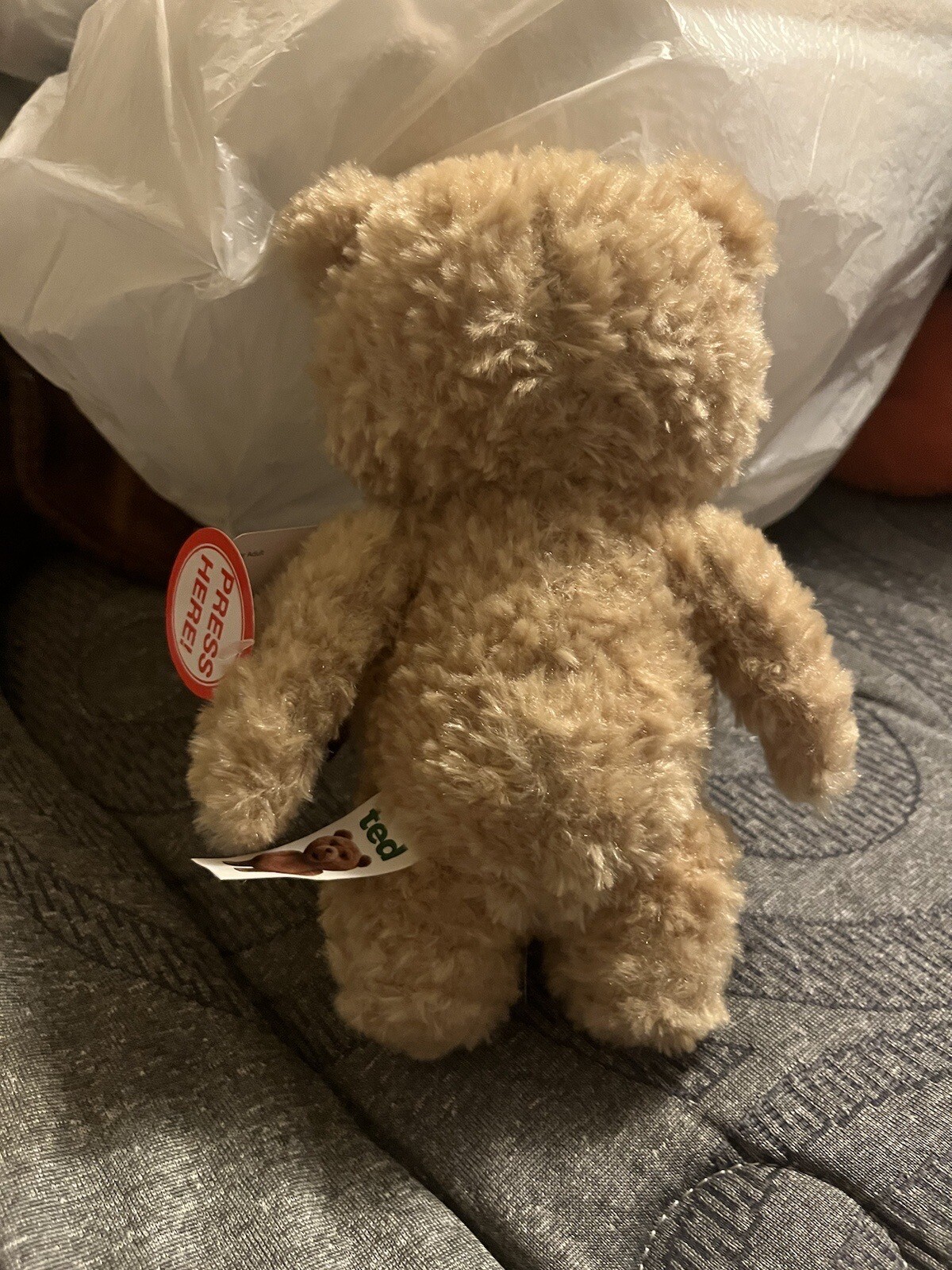 2012 Commonwealth Ted R Rated Talking 8 Inch Stuffed Animal Plush Bear ...