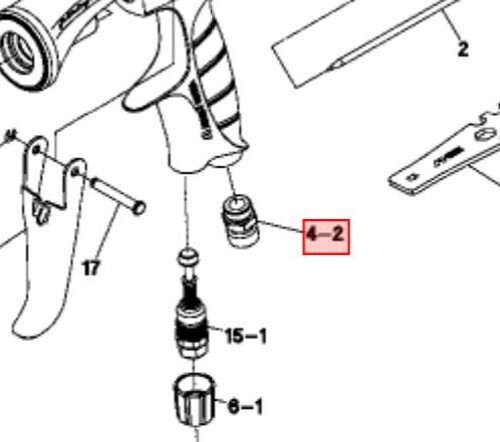 Anest Iwata Air inlet thread Air nipple Part number: IWA-93660301 ...