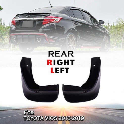 Pair LR Rear Mud Flap Splash Guard For Toyota Vios Yaris NSP150 Sedan ...