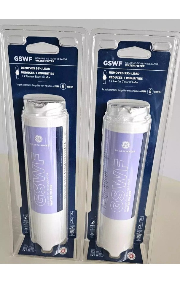 Genuine GE SmartWater Refrigerator Filter GSWF Replacement Cartridge ...