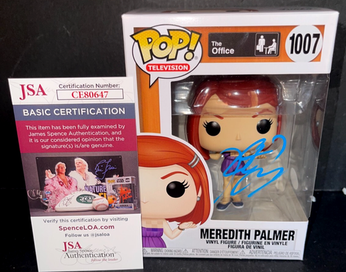 Kate Flannery The Office Meredith Palmer Autographed Signed Funko 1007 JSA | eBay