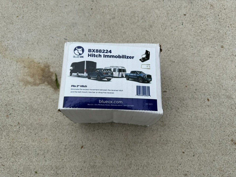 Blue Ox 2" Hitch Immobilizer to stop trailer hitch wobble (BX88224) | eBay