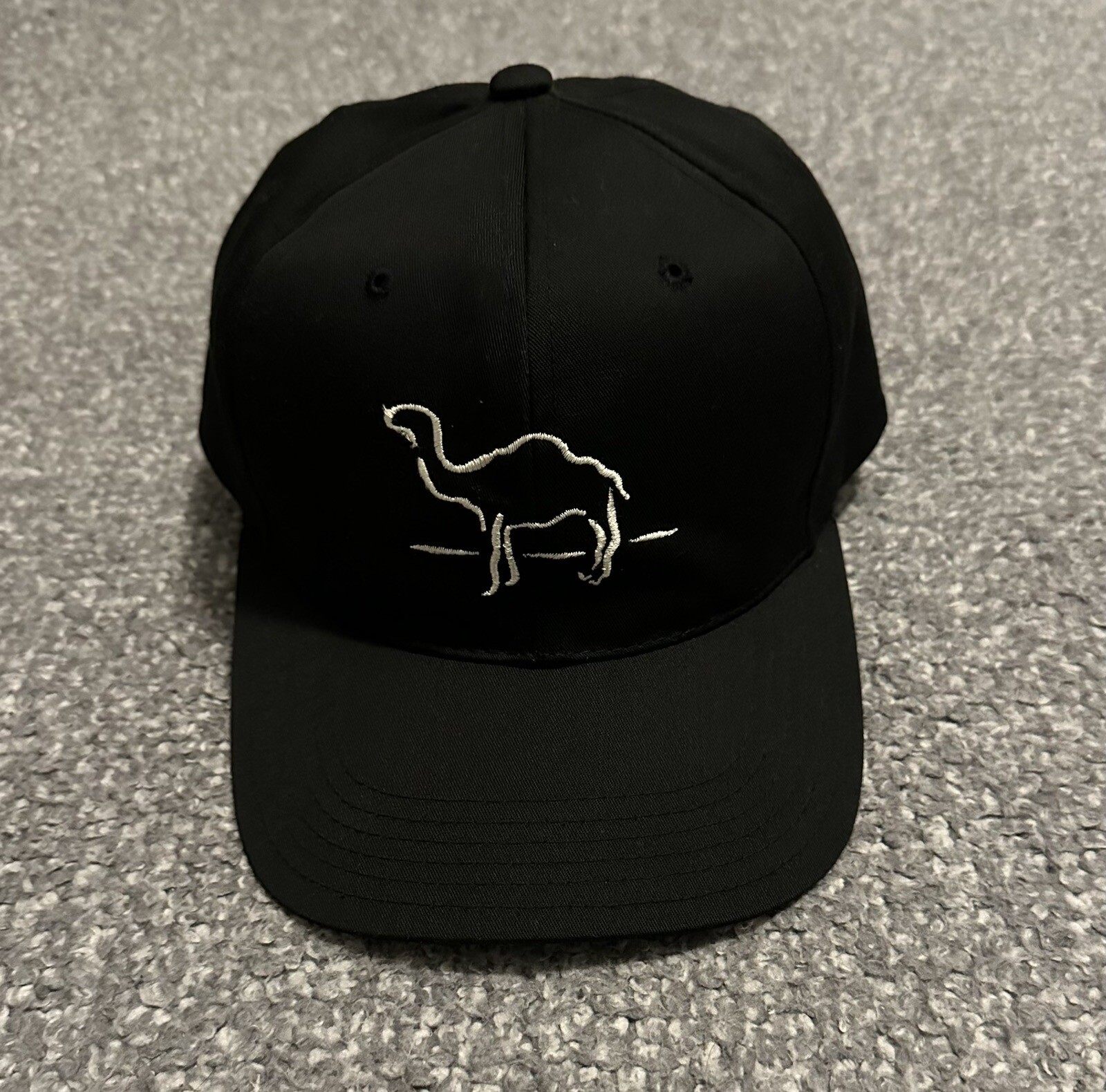 VTG Camel Cigarettes Hat - 90s Snapback Hat/Cap Black… - Gem