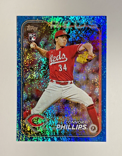 2024 topps series Connor Phillips blue foilboard rookie card 311/999 | eBay