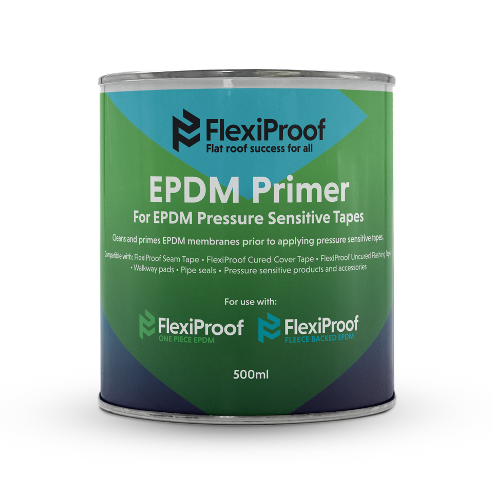 EPDM Primer/Cleaner for Flashing/Seam Tapes FlexiProof Rubber Roofing ...