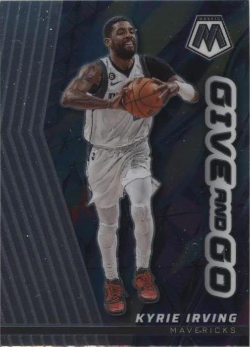 2022-23 Panini Mosaic - Give and Go Kyrie Irving #12 for sale online | eBay