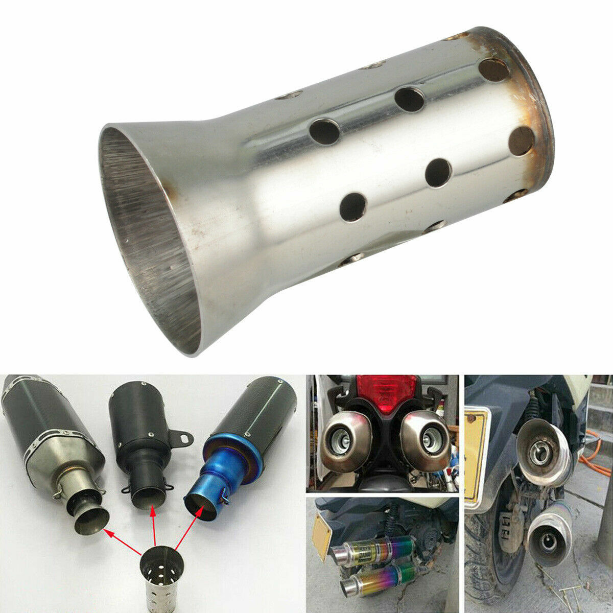 Universal Motorcycle Exhaust Baffles