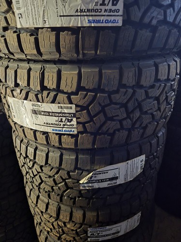 (4) 285/50R22 Toyo OPEN COUNTRY A/T 3 285 50 22 AT 33 Inch 10-ply 121 R ...