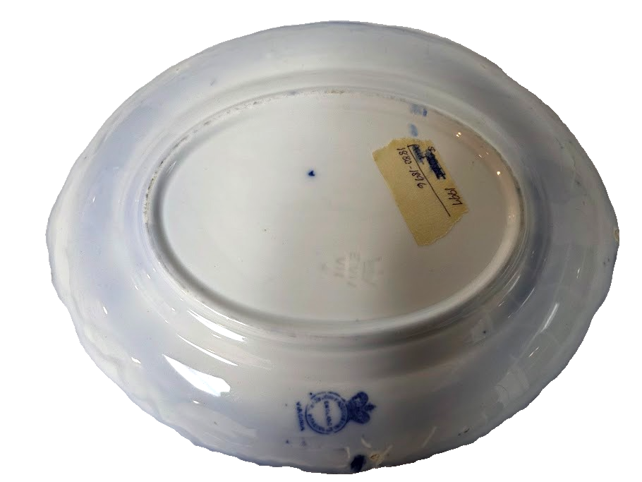 Virginia Flow Blue Platter 10 1/2" Wide by John Maddock & Sons ...