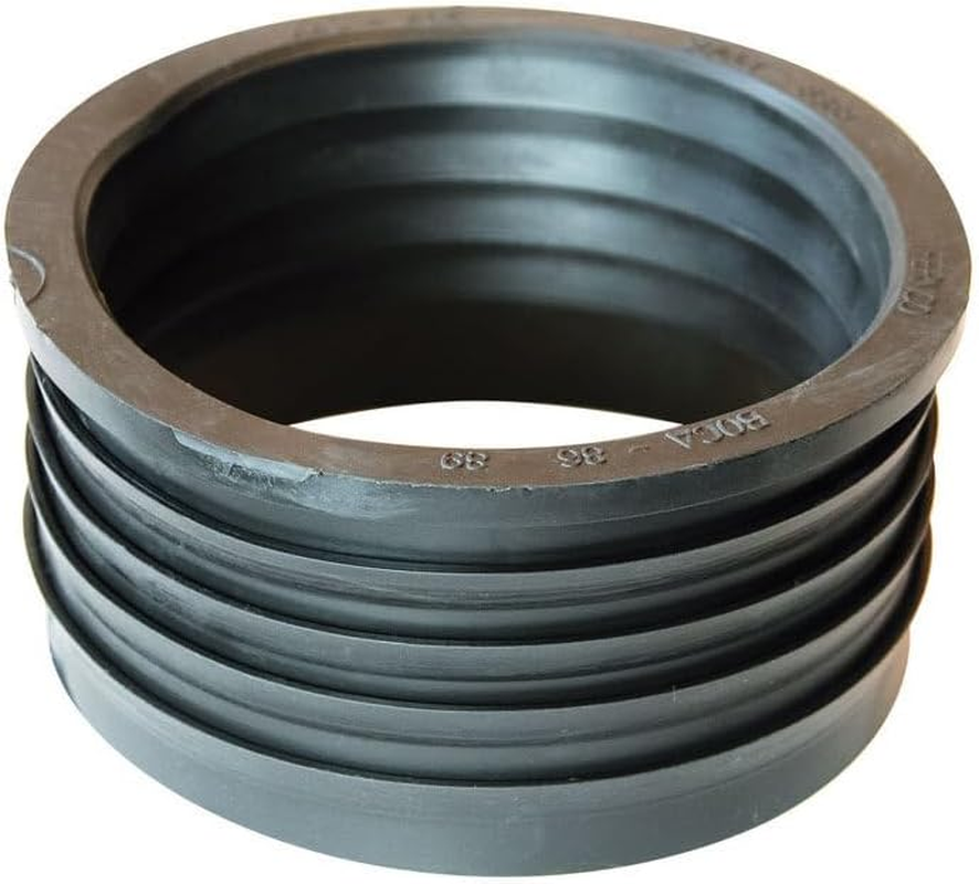 Bushing 4x4in Cast Iron Hub Adapter Connects Plastic DWV Pipe Black | eBay