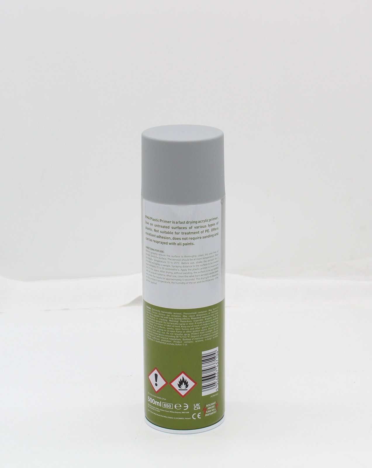 PMA 500ml Grey Plastic Primer Aerosol Spray Paint 3 Different Pack ...