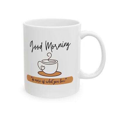 Good Morning Coffee Mug, Gift for Coffee Lovers, Morning Motivational ...