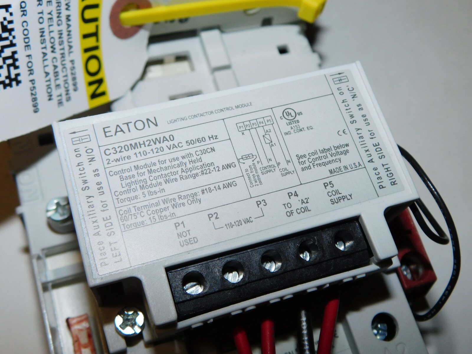 Eaton 2 Pole Lighting Contactor | Shelly Lighting