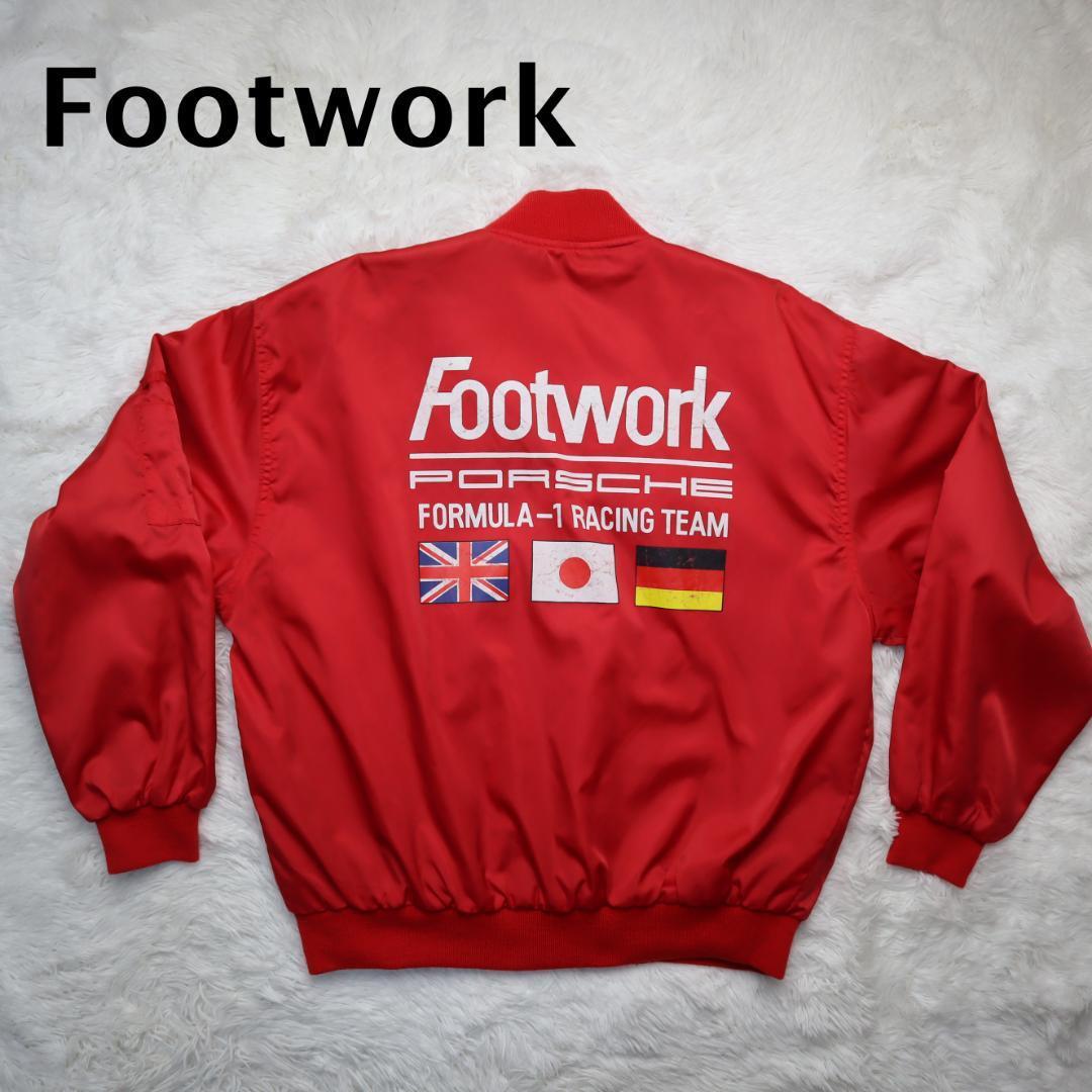 Rare Footwork Porsche F1 Racing Team 90s Nylon Jacket… - Gem
