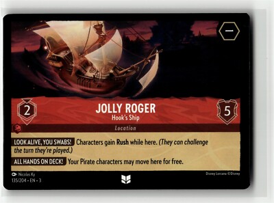 JOLLY ROGER - HOOK'S SHIP Into the Inklands #135 3RD(NM+)(LOR) | eBay