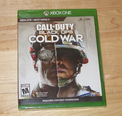 Call of Duty Black Ops Cold War - XBox One / Series X - Brand New ...