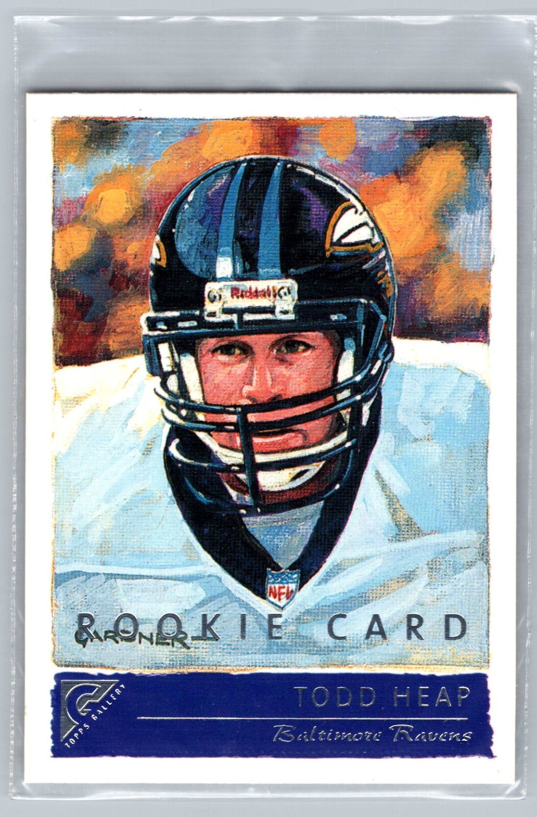 2001 TOPPS GALLERY CARD # 104 Todd Heap - Baltimore Ravens | eBay