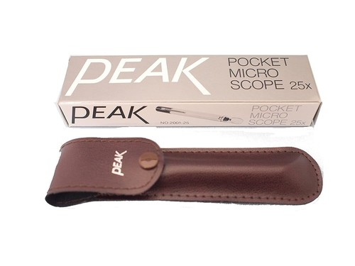 PEAK Pocket Microscope 25X 2001-25 Made in Japan | eBay
