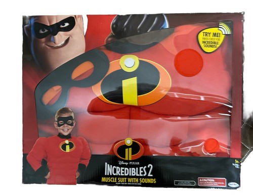 New disney pixar incredibles 2 muscle suit with sound Halloween Dress ...