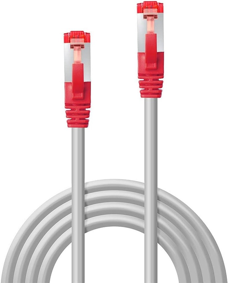 LINDY 47839 3 m CrossOver Cat.6 S/FTP Network Cable, Grey 4002888478397 ...