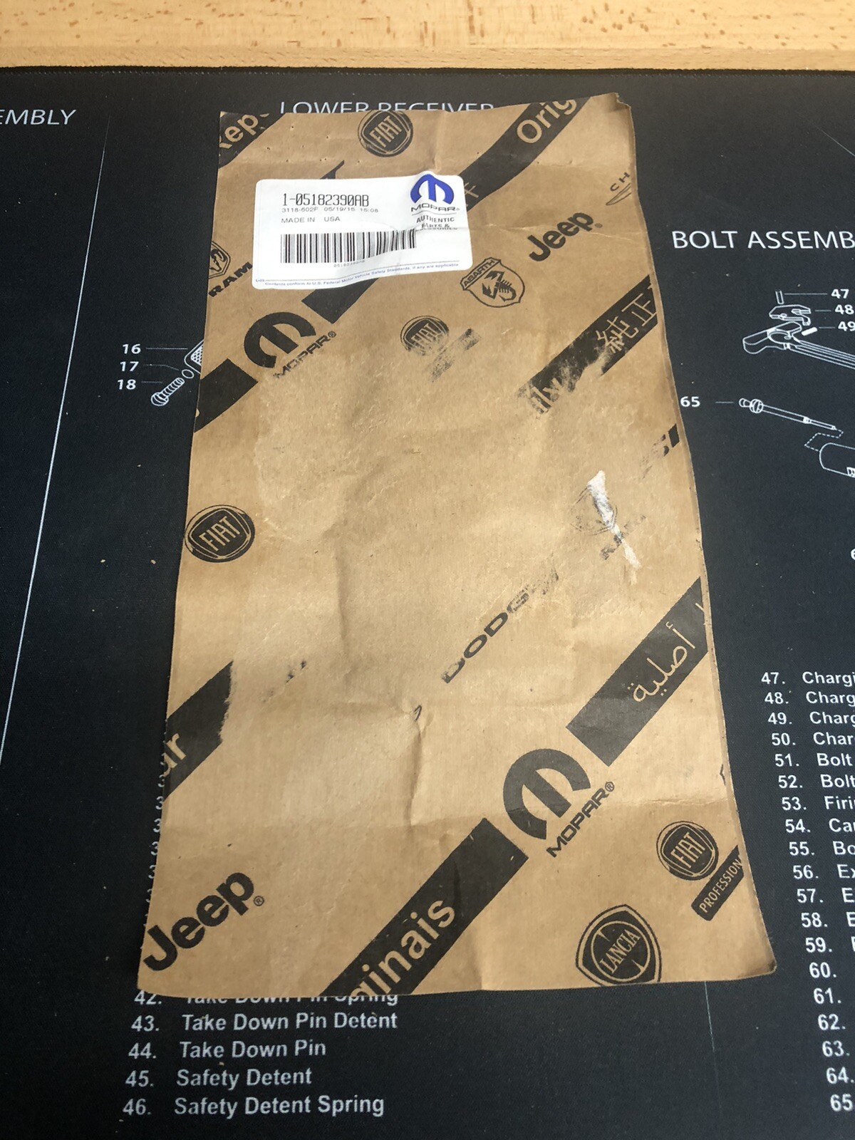 CHRYSLER OEM Jeep Hood Emblem 05182390AB Image 16 for sale online | eBay