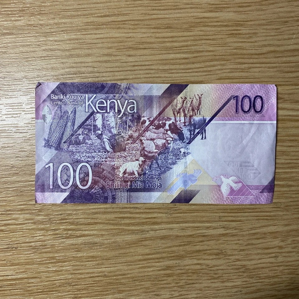 Kenya 100 Shillings, 2019, Circulated - African - Bank Note | eBay