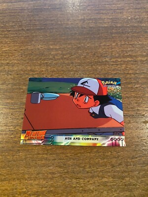 Mewtwo Strikes Back Movie Animation Edition Ash & Company Pokémon Card ...