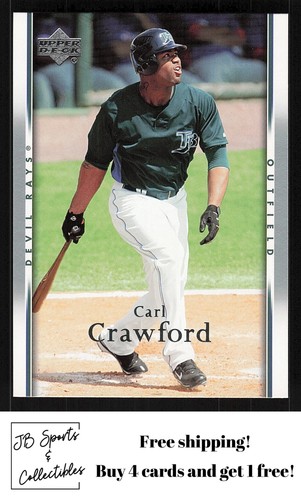 2007 Upper Deck Carl Crawford #974 Tampa Bay Devil Rays | eBay