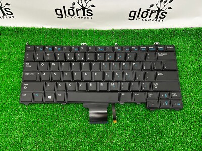 NEW Genuine Dell Latitude E7240 US Keyboard BACKLIT QWERTY 0115T5 | eBay