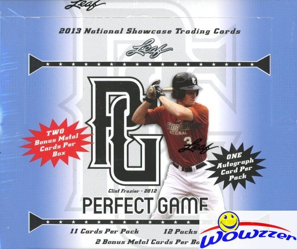 2013 Leaf Perfect Game Showcase Baseball HOBBY Sealed 12 Box CASE-144 ...