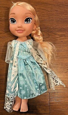 Parts Repair 2015 Disney Frozen Toddler Elsa Doll W/ Glittering ...