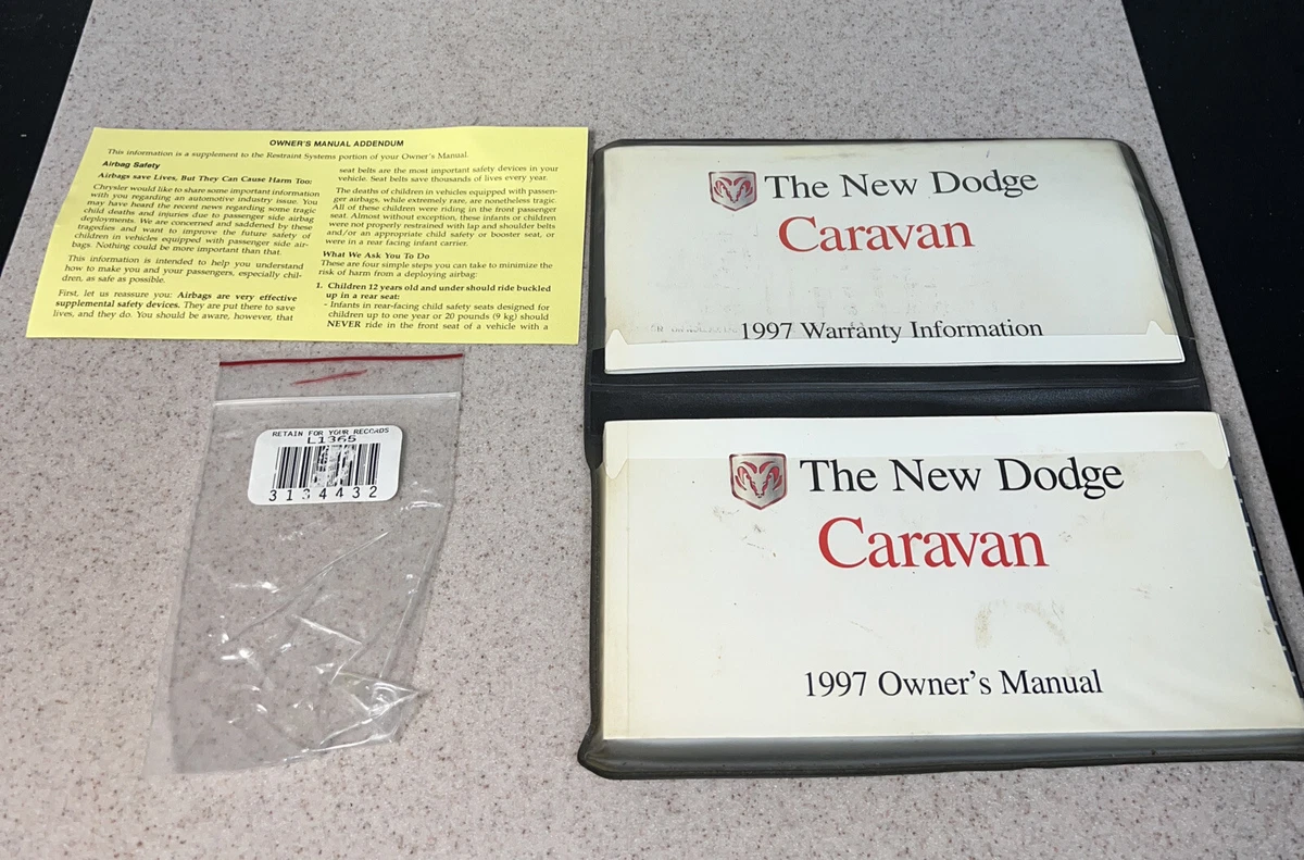 1997 Dodge Caravan Repair Manual