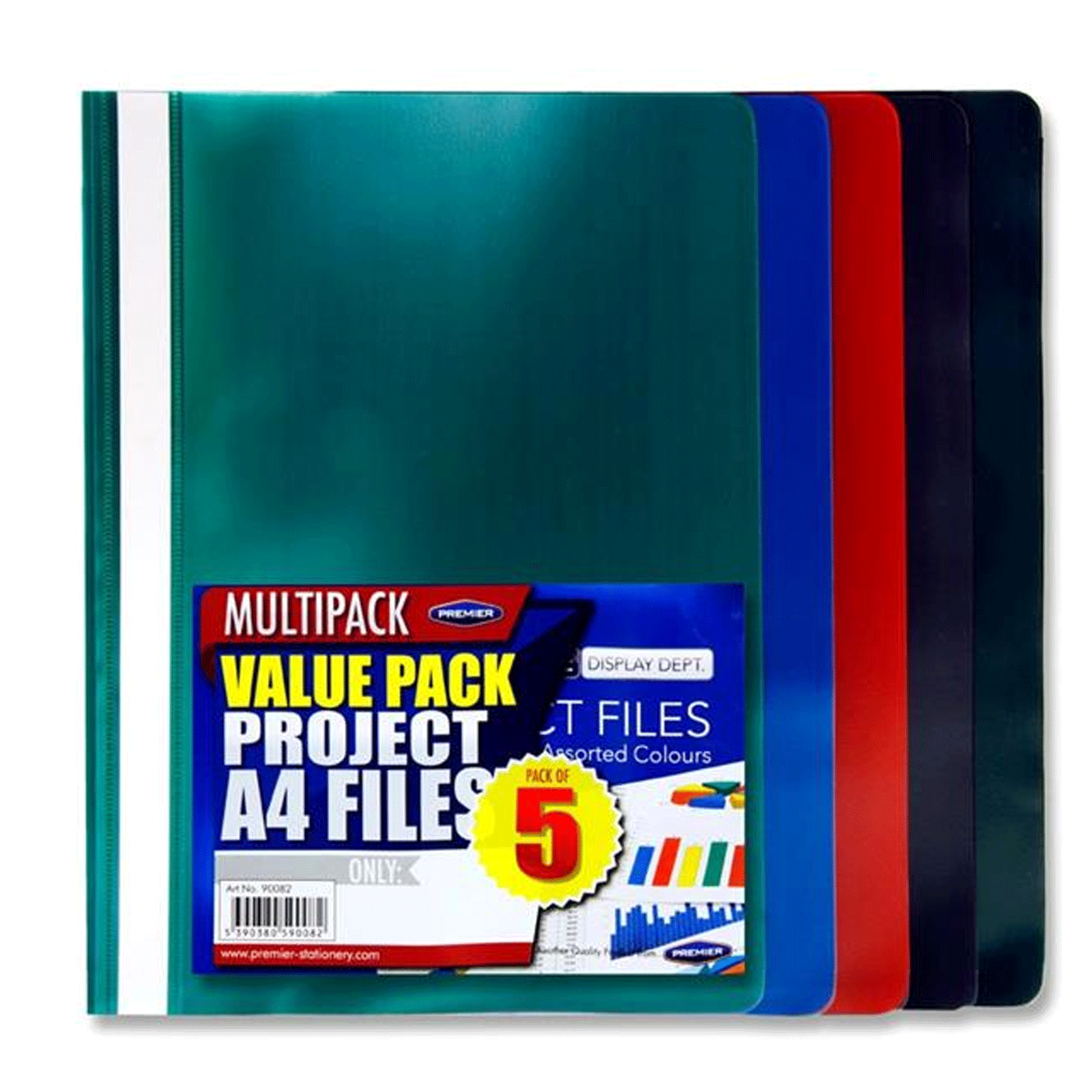 A4 Project Files Office Clear Cover Report Presentation Display Folder ...