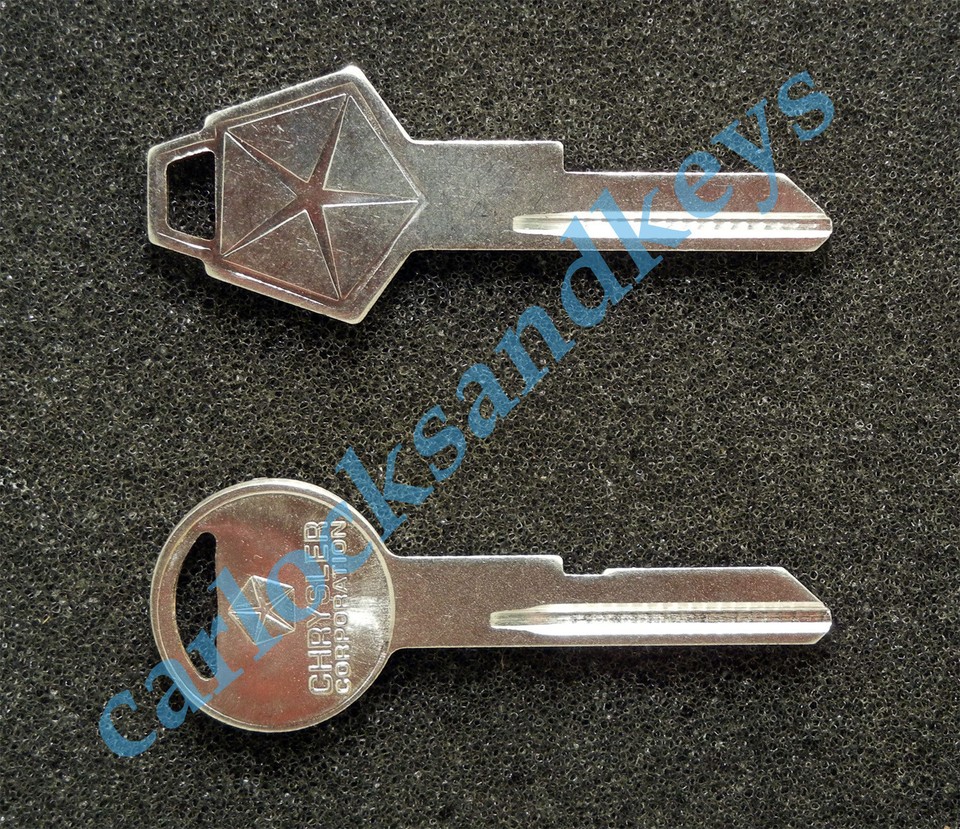 1974-1984 Chrysler Imperial Key Blanks Blank | eBay
