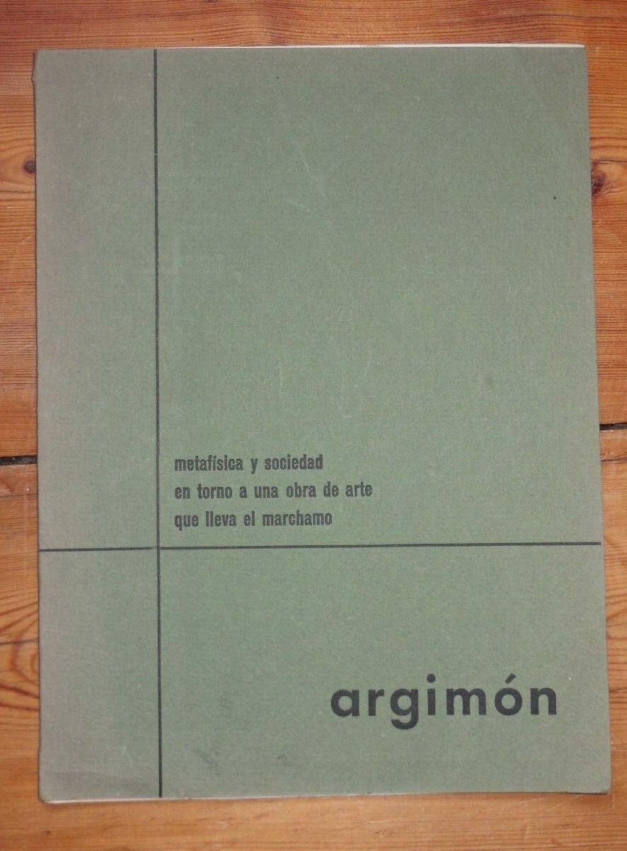 Daniel Argimon. Catalogue D'Exposition. Galeria Liceo. Cordoba 1968 | eBay