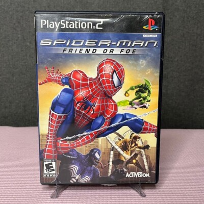 Spider-Man: Friend or Foe (Sony PlayStation 2, 2007) PS2 Complete CIB ...