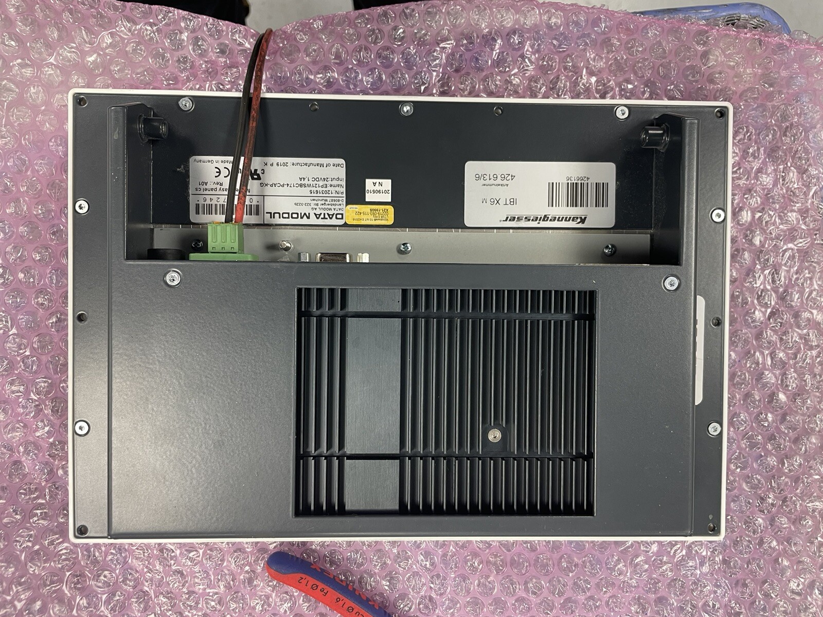 DATA MODUL EP121WSBC174-PCAP-KG, 12031615 - Kannegiesser IBT X6 M | eBay UK